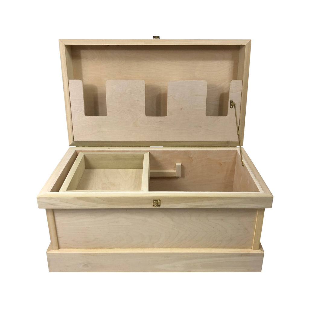 Unfinished "A Circuit" Tack Trunk – Sawhorse Tack Trunks LLC