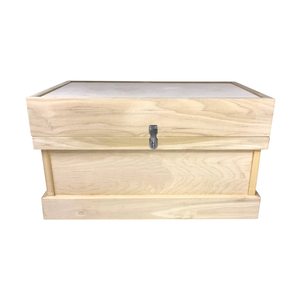 Unfinished "A Circuit" Tack Trunk – Sawhorse Tack Trunks LLC